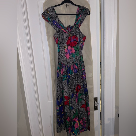 Robbie Bee | Dresses | Vintage Robbie Bee Off The Shoulder Dress | Poshmark